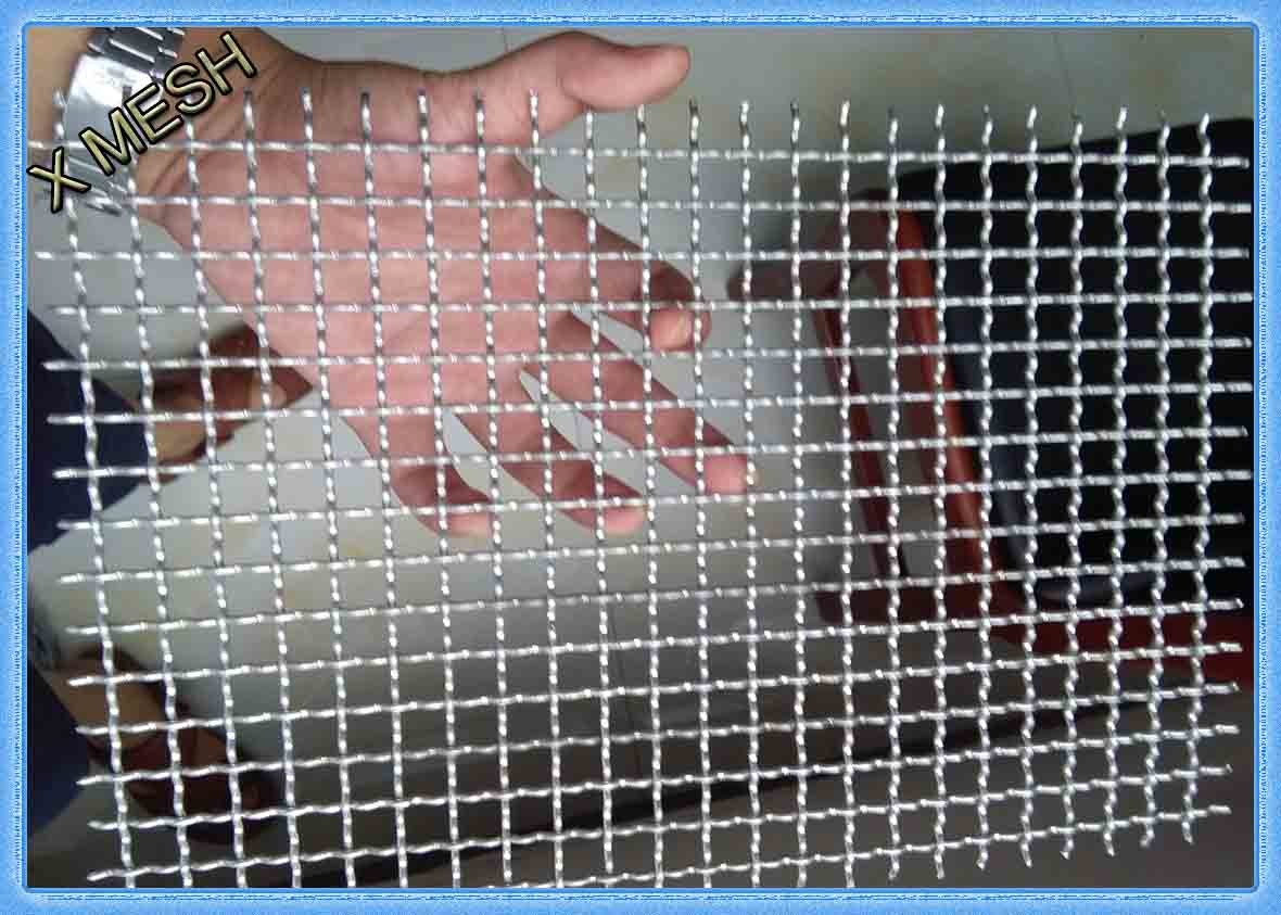 Gelast roestvast staal geweven gaas, aluminium geplooide metalen ...
